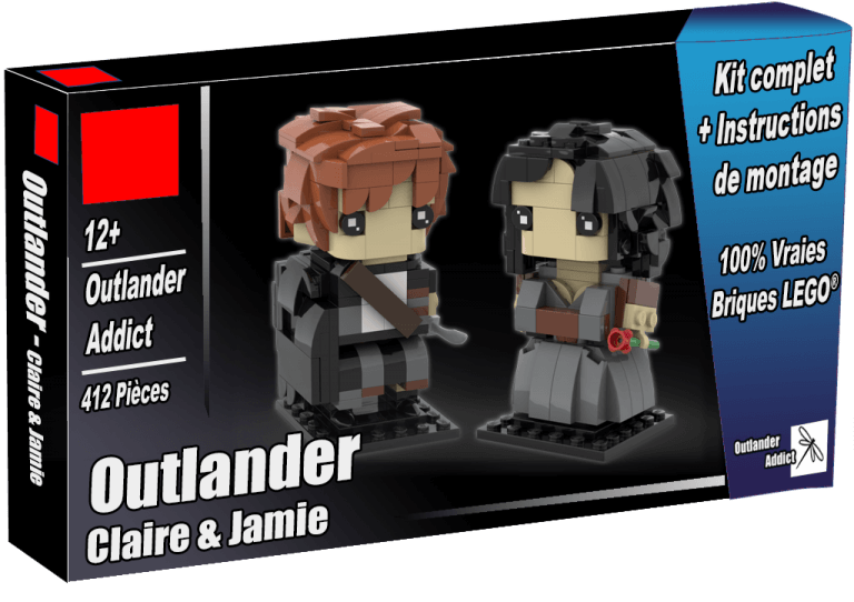 Figurines LEGO Outlander - Claire et Jamie Fraser | Outlander Addict